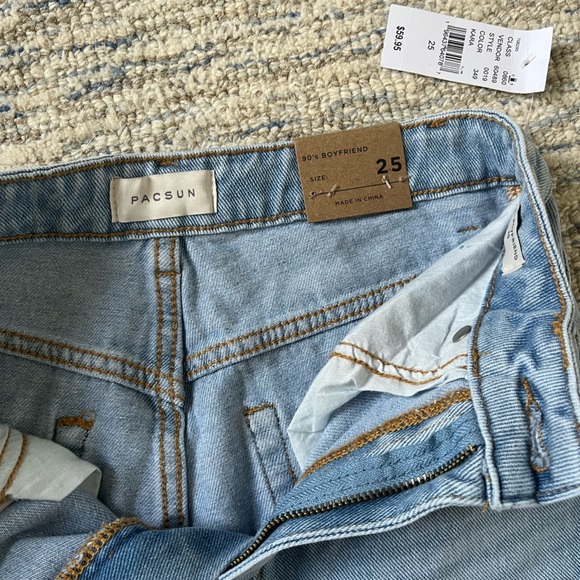 PacSun | Jeans | Pacsun Light Blue 9s Boyfriend Cargo Jeans | Poshmark
